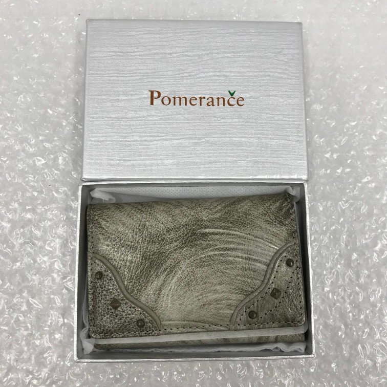 ALBA4005 Pomerance ポメランジェ カードケース 箱付き(女性用)｜売買されたオークション情報、yahooの商品情報をアーカイブ公開 - オークファン（aucfan.com）