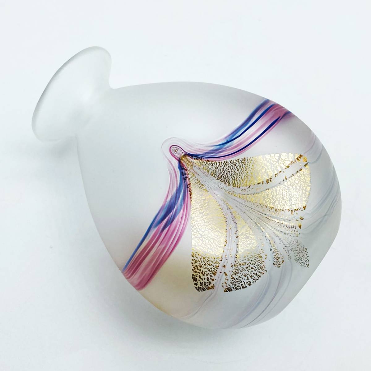 現代の名工 黒木国昭 手吹きガラス 金彩 飛鳥 酒器 徳利 作家物 12cm(工芸ガラス)｜売買されたオークション情報、yahooの商品情報をアーカイブ公開 - オークファン（aucfan.com）