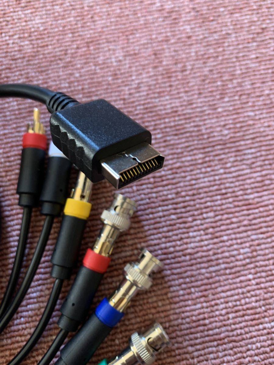 ps1 ps2 rgbs BNC ケーブル 業務用モニター SONY PVM BVM HDMI コンバーター 等に使用可能(アクセサリ、周辺 ...