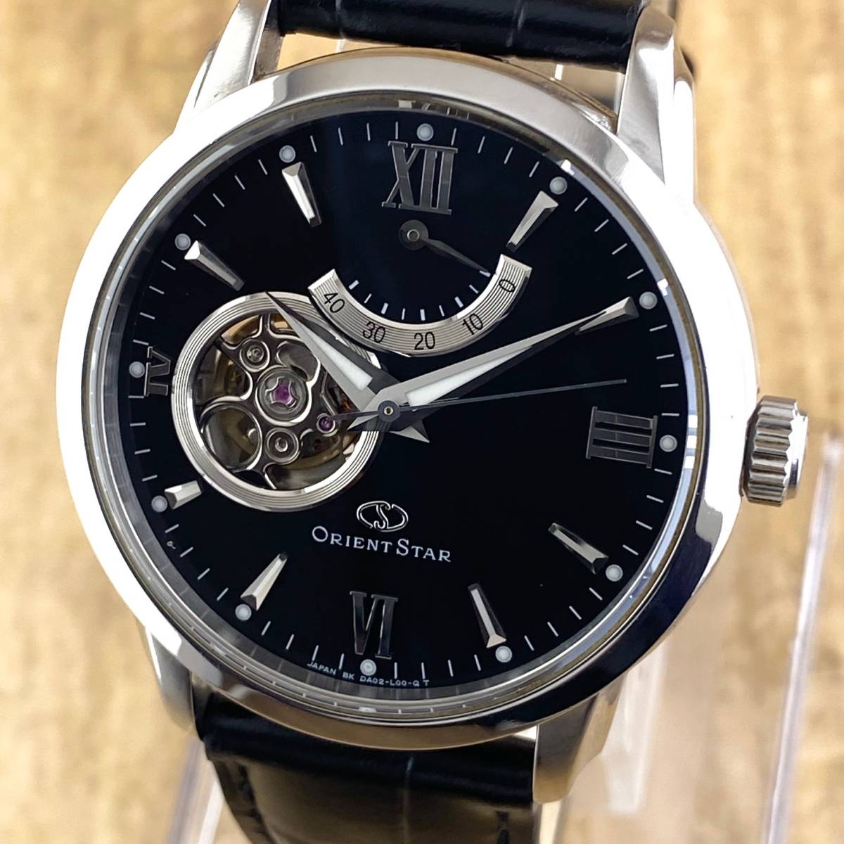 1円〜 ORIENT STAR オリエントスター 腕時計 メンズ AT 自動巻 DA02-CO-B ブラック文字盤 スケルトン ラウンドフェイス 可動品(オリエントスター)｜売買された ...