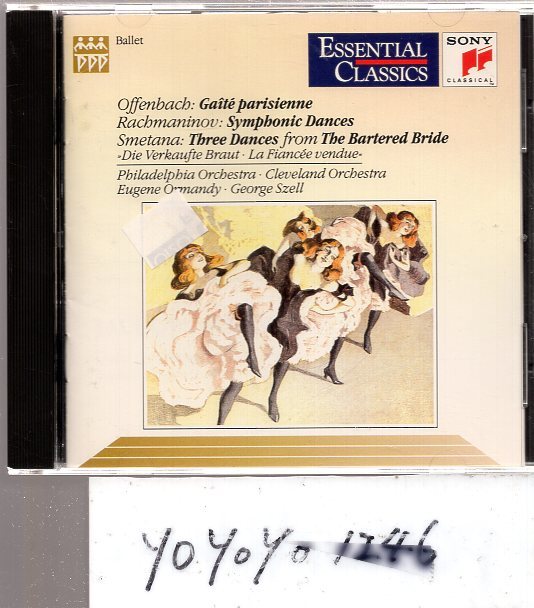 BALLET MUSIC BY OFFENBACH/RACHMANINOV/SMETANA/ORMANDY/SZELL(交響曲)｜売買された ...