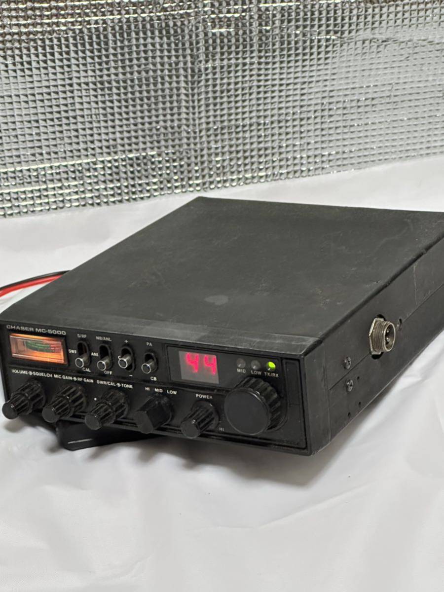 CHASER チェイサー ☆CHASER MC-5000 ジャンク品 現状品☆チェイサー CB無線機 NASA アマチュア無線 トラック 無線 ...