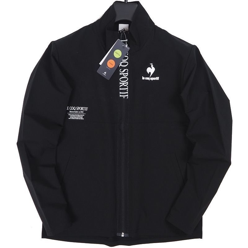N962 ルコックスポルティフ ヒートナビ ストレッチ ジャケット ブルゾン O 形態安定 撥水 Lecoq Sportif ゴルフ 黒 ...