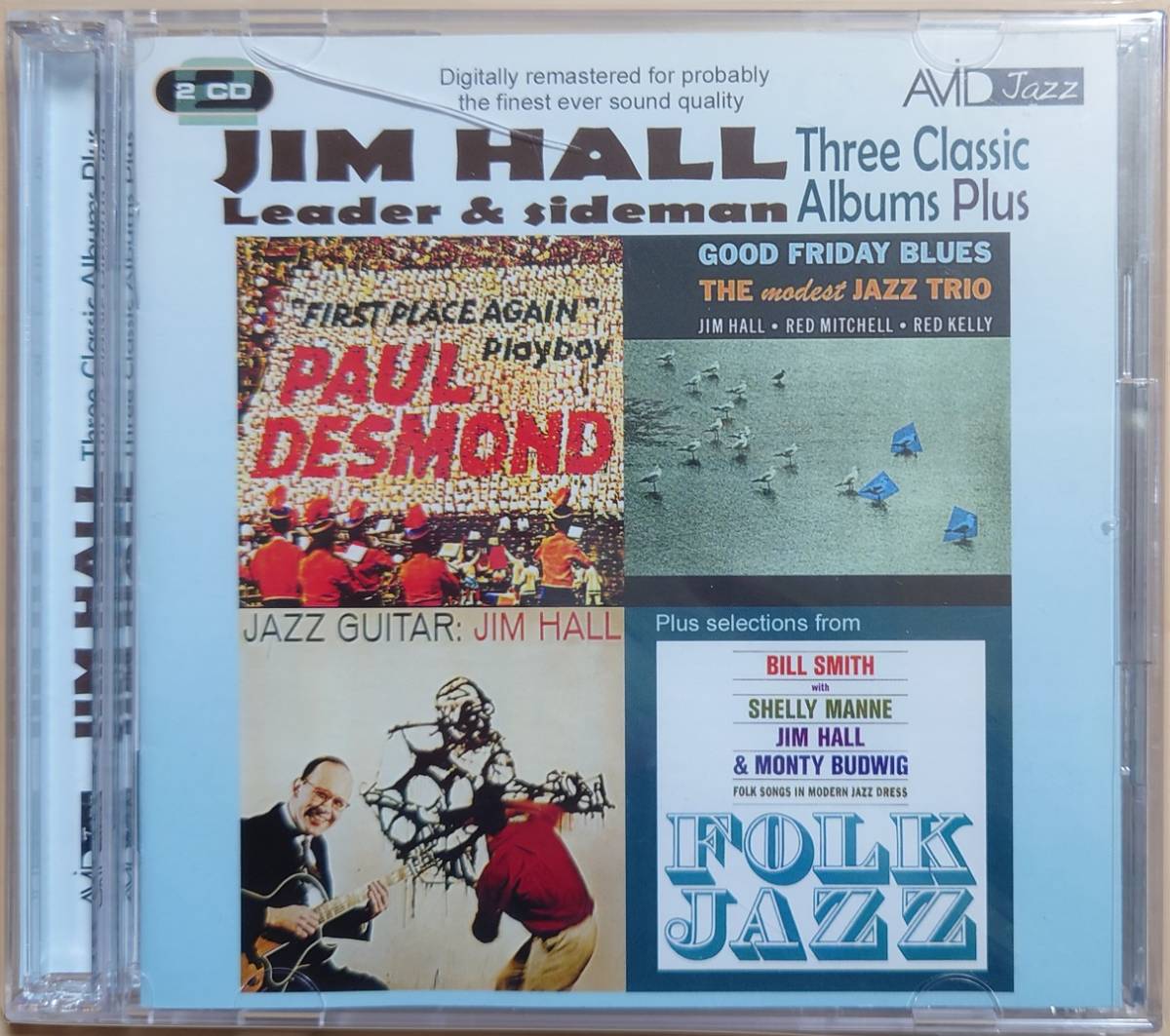 JIM HALL Three Classic Albums Plus Leader & Sideman 2CD JIM HALL ジム ホール ...