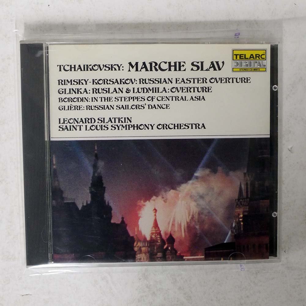 西独プレス SLATKIN/TCHAIKOVSKY MARCHE SLAV/TELARC CD-80072(その他)｜売買されたオークション情報、yahooの商品情報をアーカイブ公開 ...