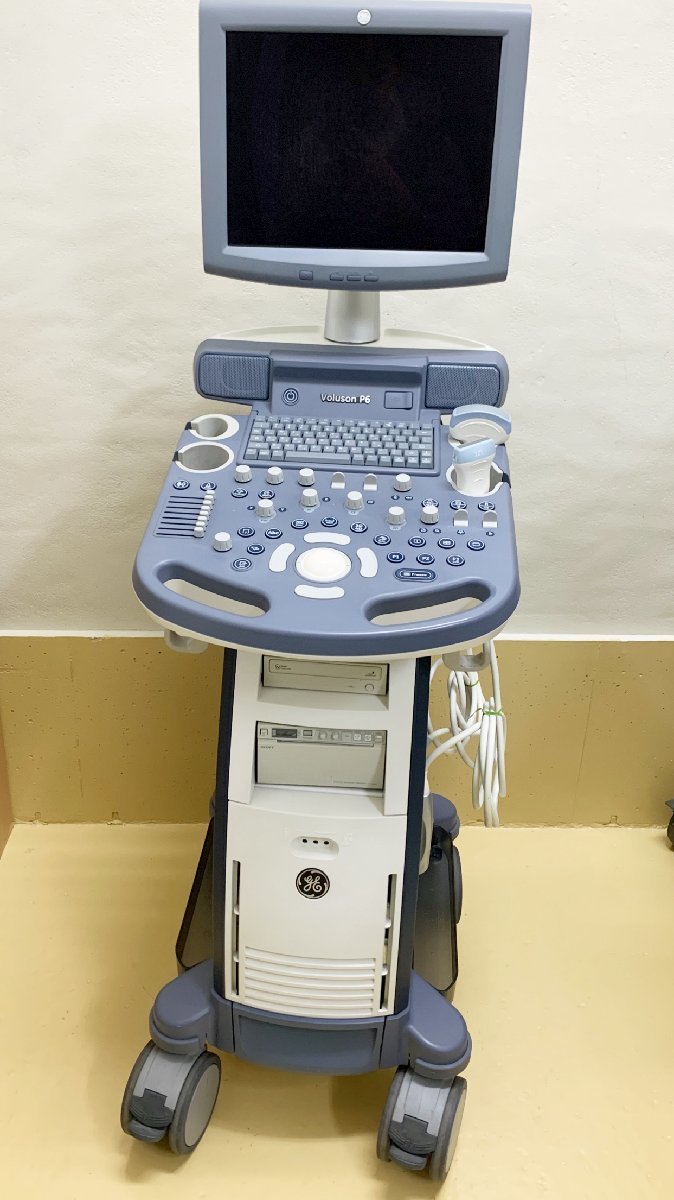 Voluson P6 GEヘルスケア 超音波診断装置 ジーイー横河メディカル 12L-RSプローブ 4C-RSプローブ(その他)｜売買された ...