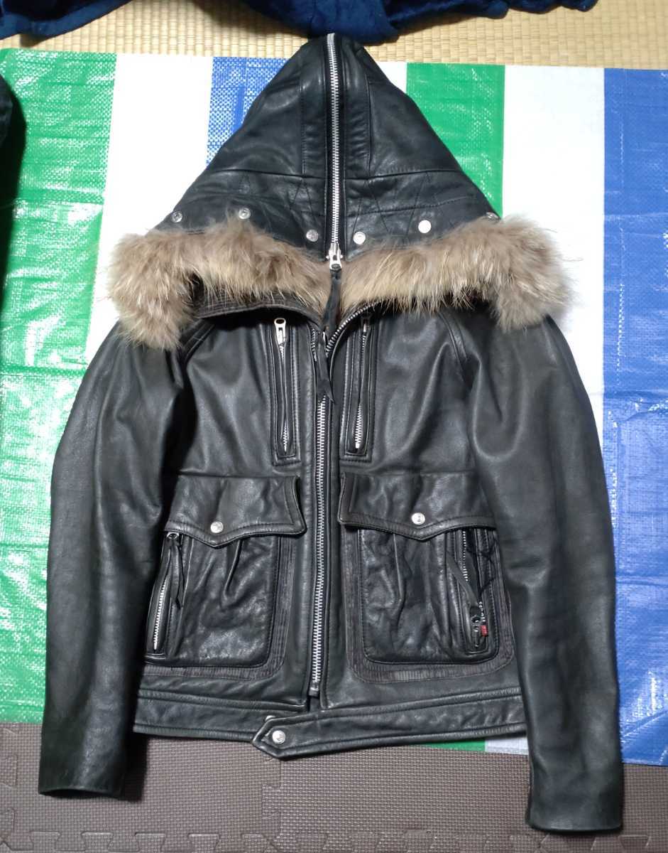 Schott フード付きレザージャケット Mサイズ US(Mサイズ)｜売買されたオークション情報、yahooの商品情報をアーカイブ公開 - オークファン（aucfan.com）