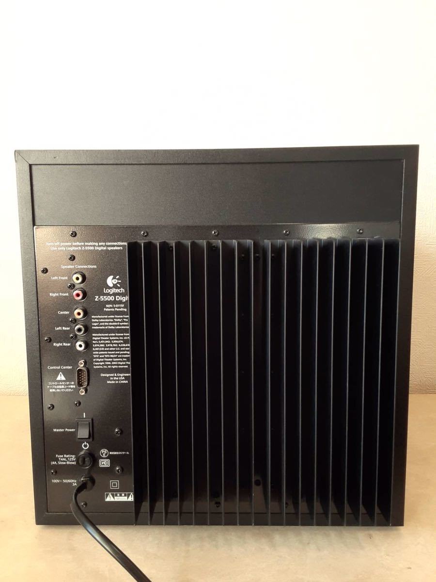 Logicool ロジクール センタースピーカー Logitech Z-5500 Digital speakers デジタルサラウンド 動作未 ...