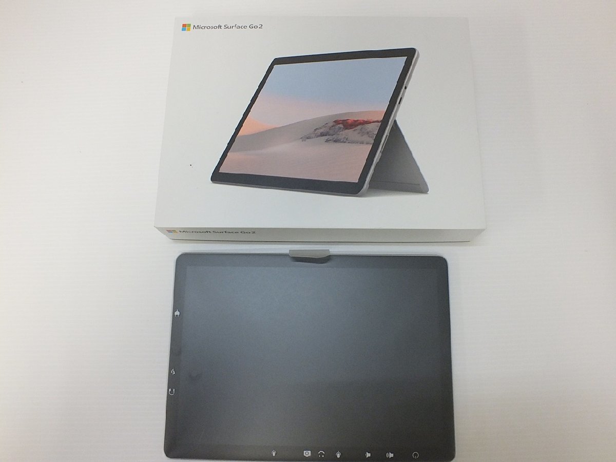 8A-52-045-1 Microsoft マイクロソフト Surface Go2 STV-00012 1901 64GB 2020年製 Windows11 Home 初期化 Office ...