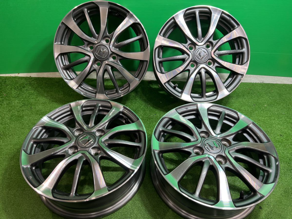 綺麗品 ホンダ 純正 ホイール 14インチ N-BOX カスタム 4本セット N-ONE N-WGN N-VAN スタッドレス用に 4.5Jx14+40 100-4H 後期型(純正品)｜売買さ ...