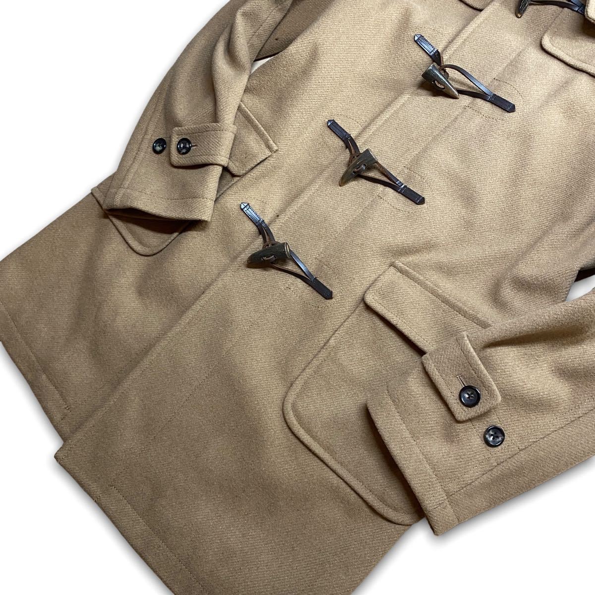 BalliS United Arrows 最高のコラボ バリス ユナイテッドアローズ別注 ダッフルコート キャメル L ウール 定番(Lサイズ ...