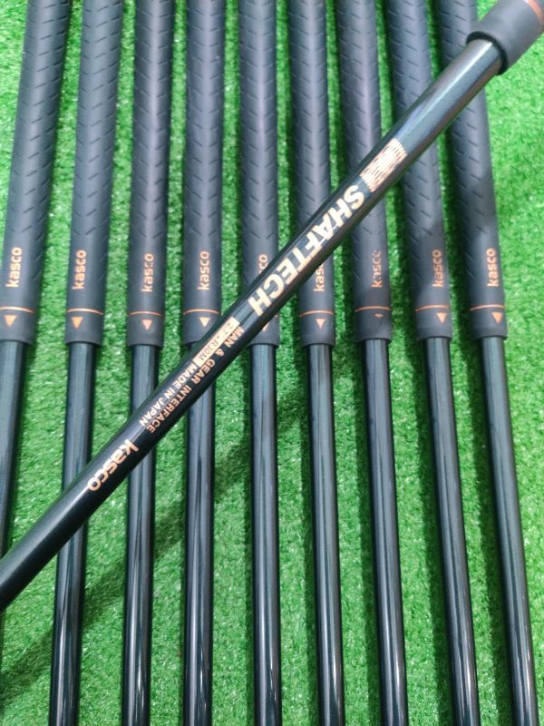 シニア/レディース向け #3-SW KASCO純正カーボンSHAFTECH CX flex:R 3-PW AW SW キャスコ フレックスR ...