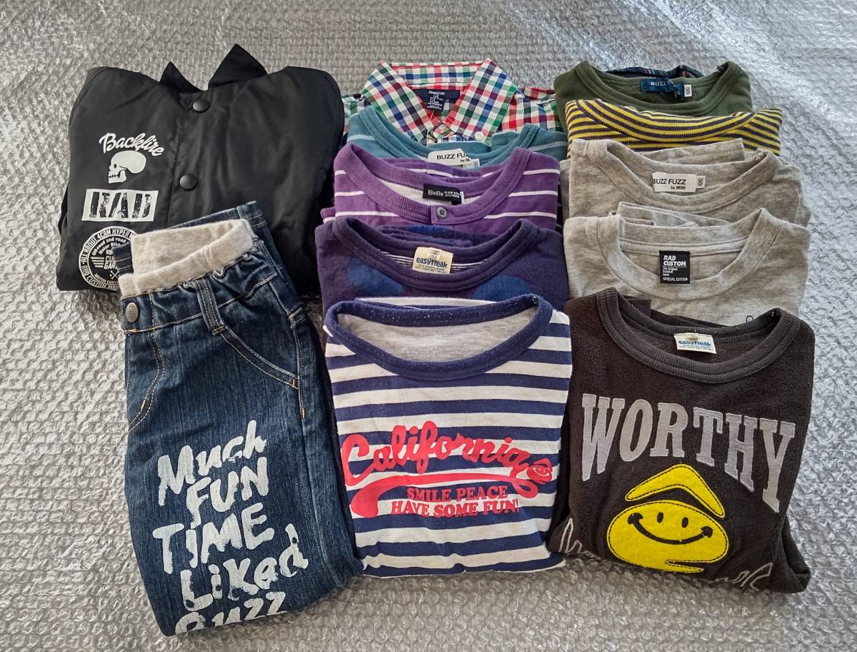 120cm 男の子 子供服 まとめ売り BEBE べべ GAP RADCUSTOM シャツ ズボン 上着 など(セット、まとめ売り)｜売買されたオークション情報、yahooの商品情報を ...
