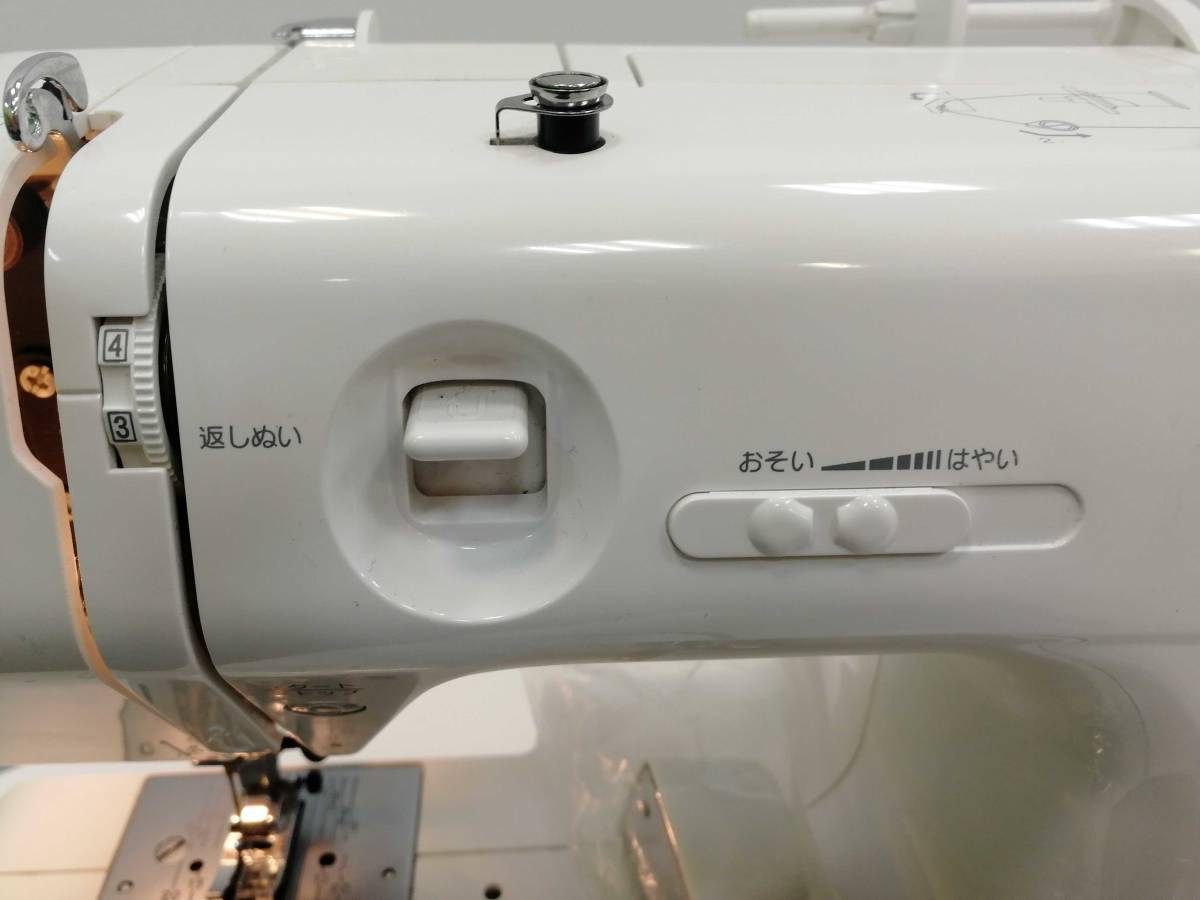 11228 ジャノメ ミシン 蛇の目 JANOME Crown Lady クラウンレディ 2005 663 電動ミシン 簡易 専用バッグ付 ...
