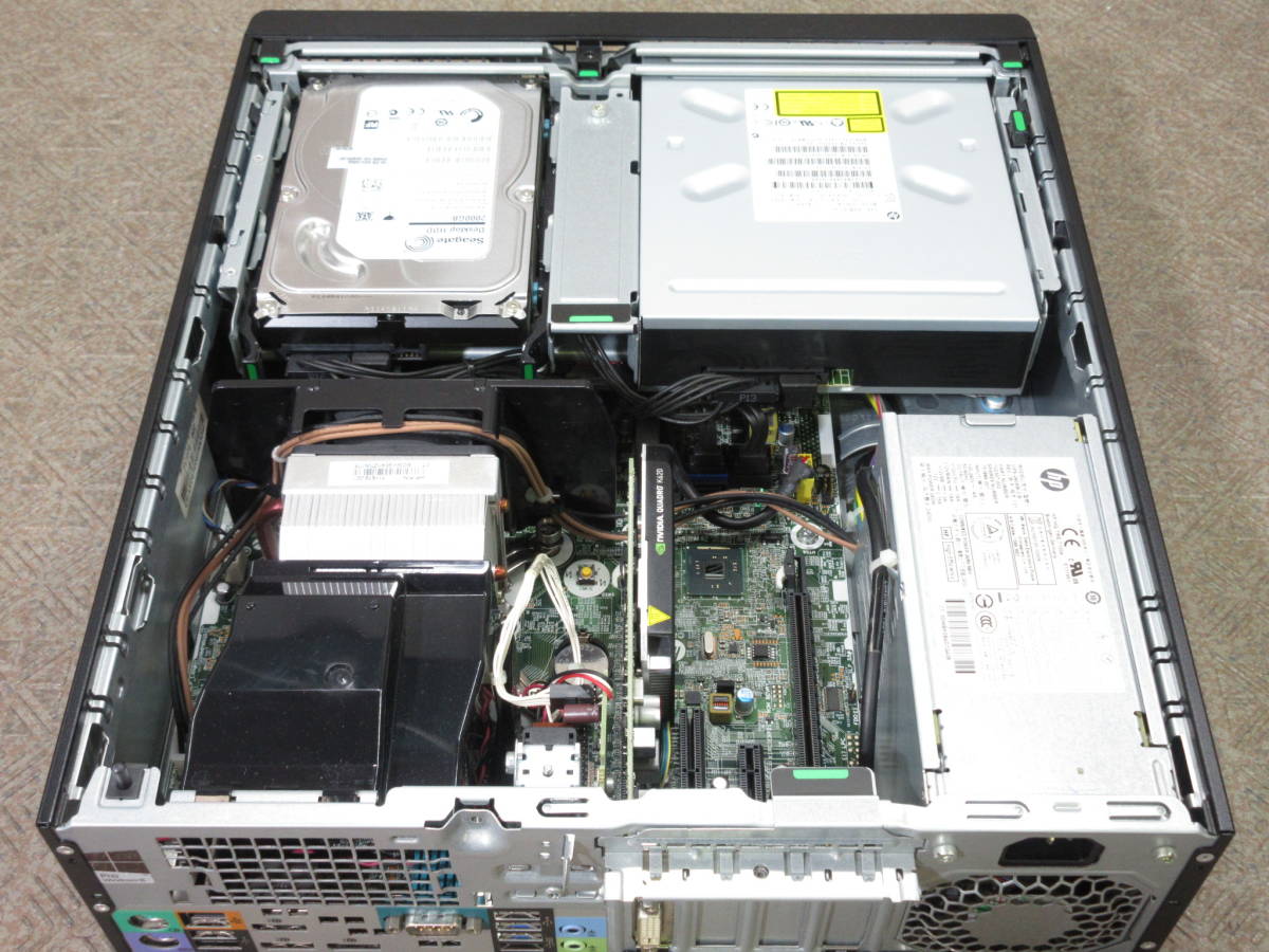 HP Z230 SFF Workstation Xeon E3-1226v3 3.30GHz / 16GB / 2TB / Quadro ...