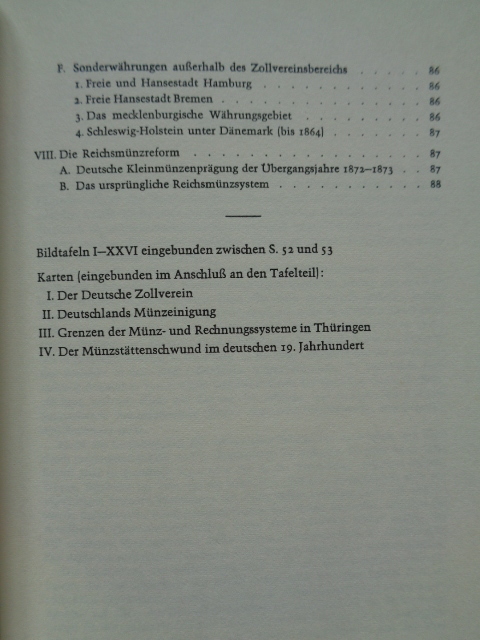 スタート価格は格安 Wilhelm Kahl著 Hauptlinien der deutschen Munzgeschichte vom Ende des 18.Jahrhunderts ...