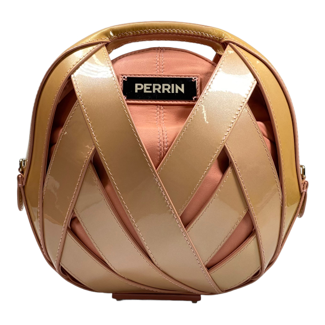 PERRIN PARIS ペランパリ ショルダーバッグ プチパニエスモール ピンク エナメル レザー(その他)｜売買されたオークション情報、yahooの商品情報をアーカイブ公開 ...