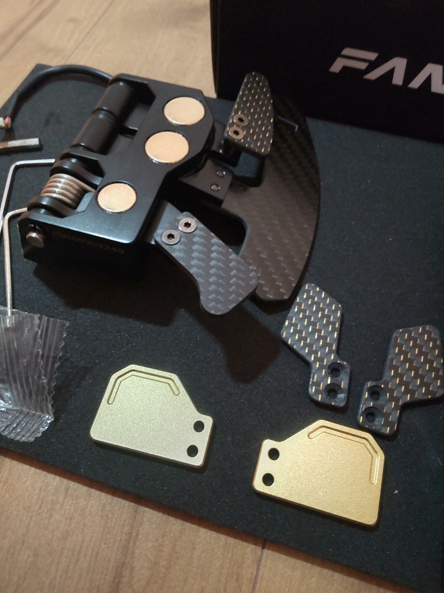 ほぼ MOD付属 Fanatec podium advanced paddle module パドルシフター 磁気パドル ハンコン ...