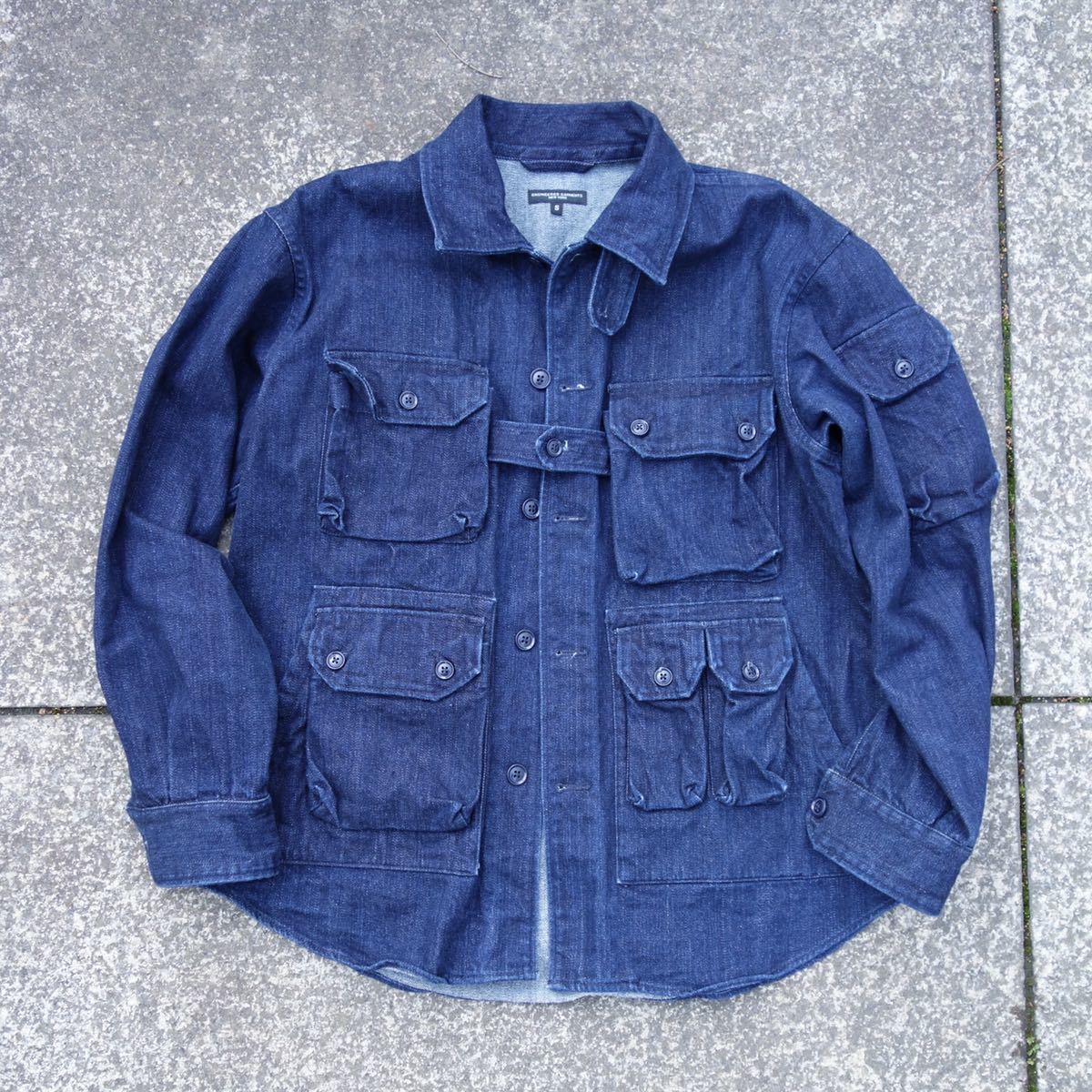 engineered garments DENIM EXPLORER SHIRT JACKET // needles sassafras ...