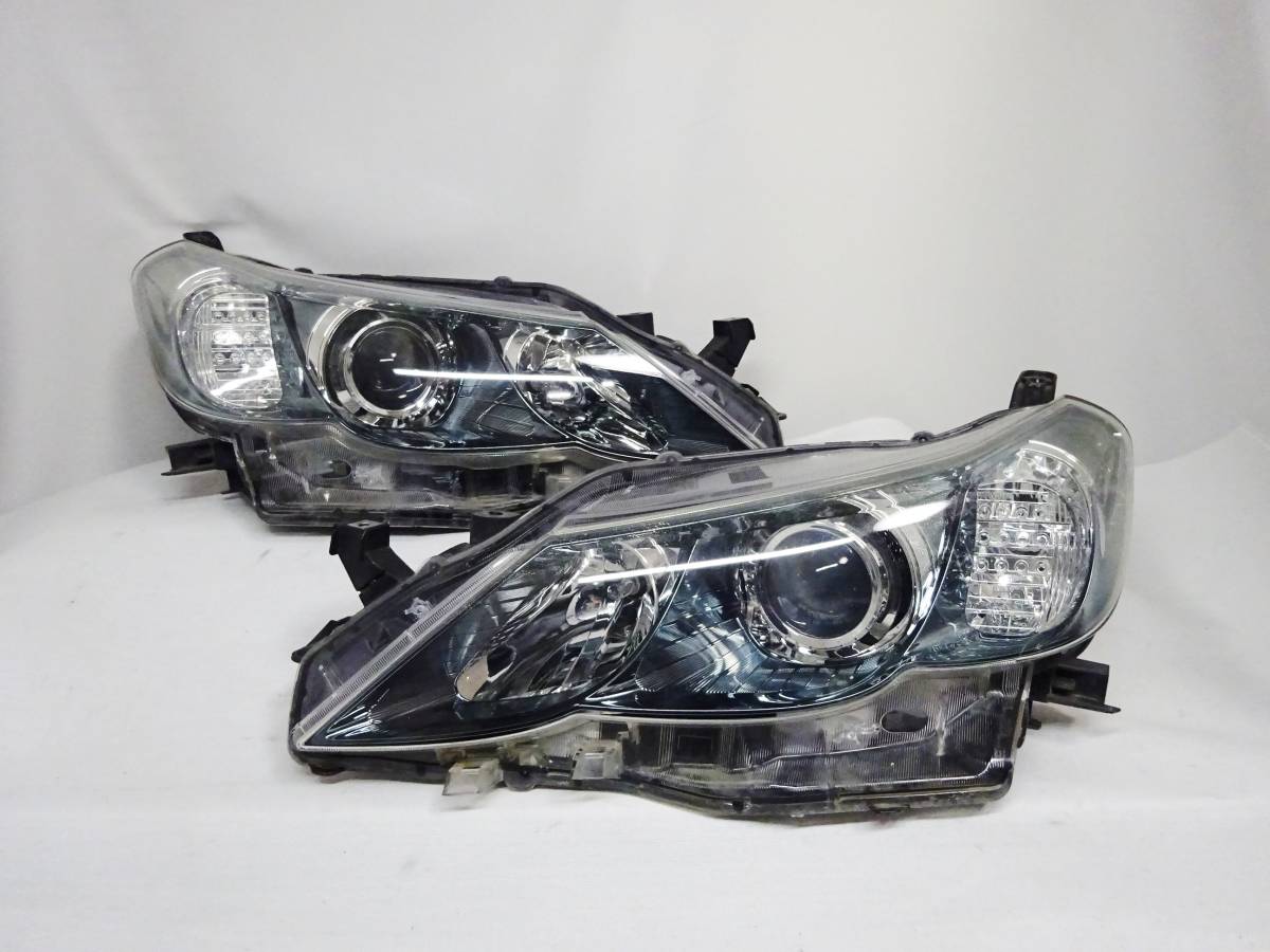 磨済 バラスト付 マークX 130 前期 Sパッケージ HID キセノン ヘッドライト ヘッドランプ 左右 KOITO 22-348 HCHR-762 GRX130 GRX133 GRX ...