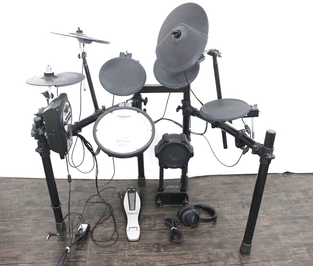 【行董】 Roland ローランド 電子ドラム TD-11K セット V-Drums 楽器 サウンド ※直接引き取り限定 ...