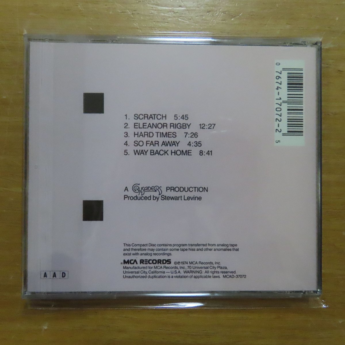 076741707225; CD THE CRUSADERS / SCRATCH MCAD-37072(ジャズ一般)｜売買されたオークション情報、yahooの商品情報をアーカイブ公開 ...