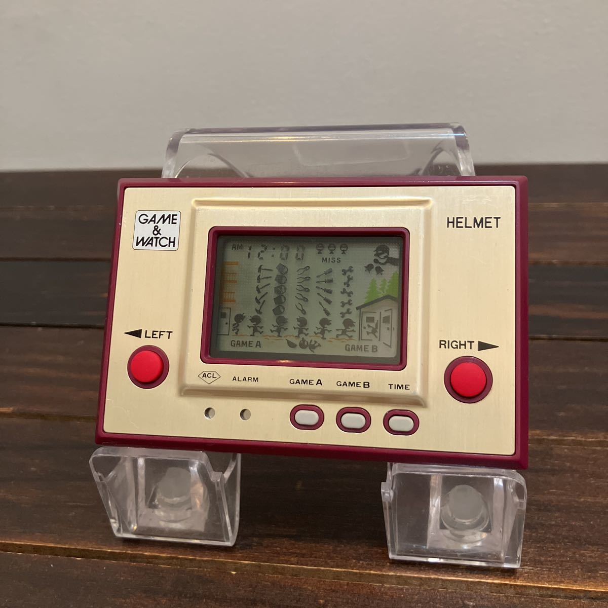 ゲームウォッチ ヘルメット 任天堂 GAME&WATCH HELMET Nintendo GOLD(ゲームウォッチ)｜売買されたオークション ...