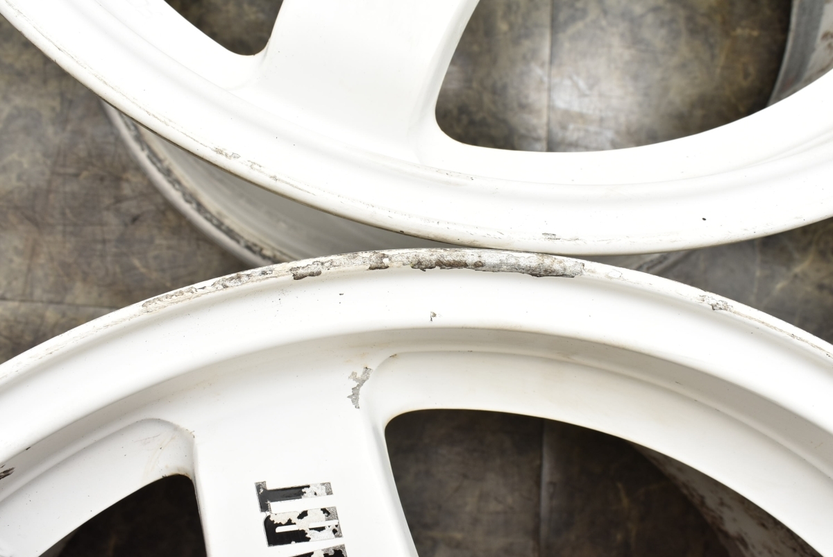 鍛造 品 ミツビシ ランサーエボリューション 純正OP RAYS RALLIART Evolution R-01 17in 8.5J +30 ...