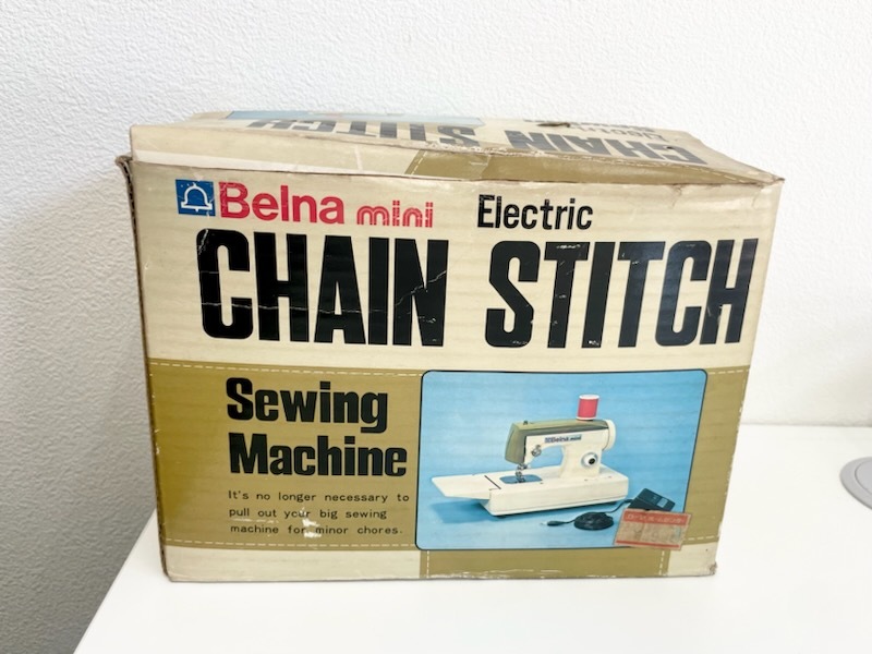 動作未確認 Belna mini Electric CHAIN STITCH Sewing Machine ミシン 日本製(本体)｜売買された ...