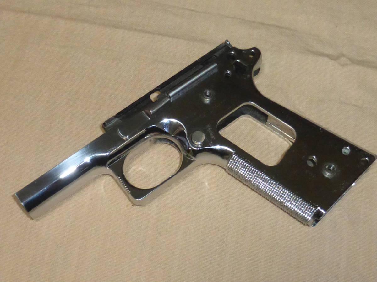 WA シェリフ フレーム カスタム ステンレスマガジンキャッチ シルバーメッキ GM45 1911 ガバメント(パーツ)｜売買された ...