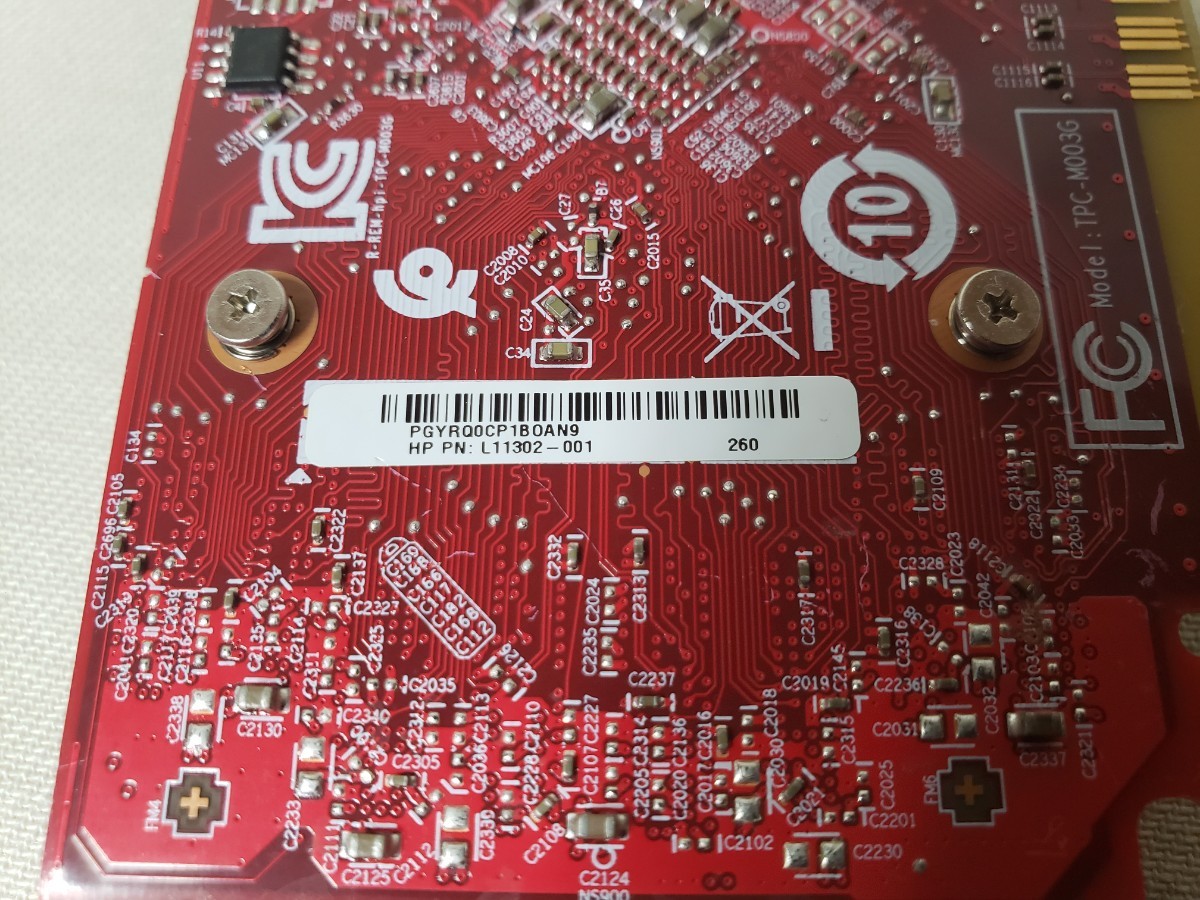 ジャンク ロープロファイルVGA HP Amd Radeon R7 430 2GB 2x Dp Video Card TPC-M003G ...