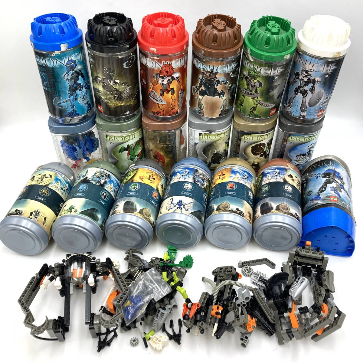 ジャンク LEGO BAIONICLE まとめて 大量セット レゴ バイオニクル ロボット ボディ バラ 組立済み 現状品 D-3227(レゴ ...