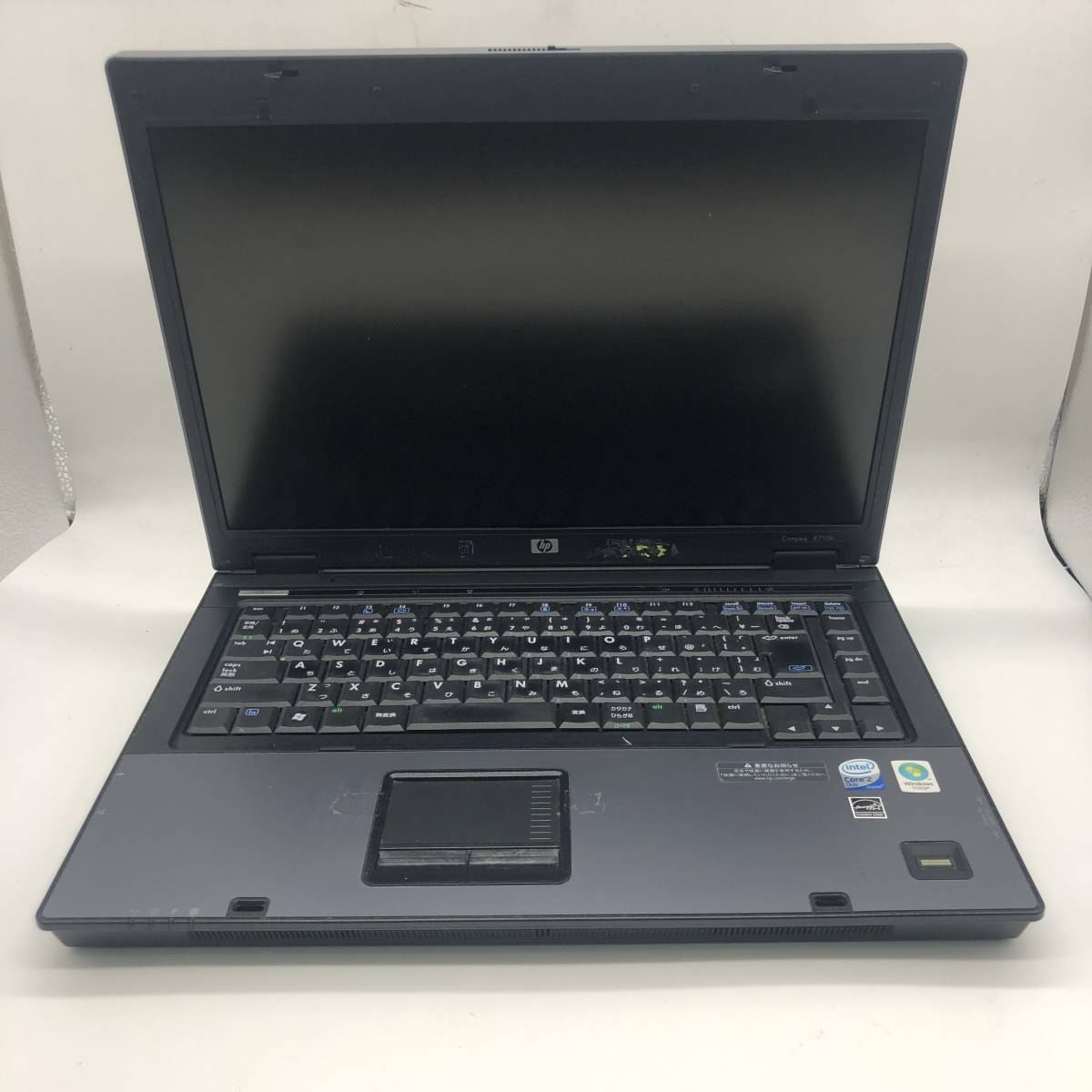 処分品 動作未確認 HP Compaq 6710b CPU Core 2 Duo T7250 RAM2GB SSD HDDなし PC ノート ...