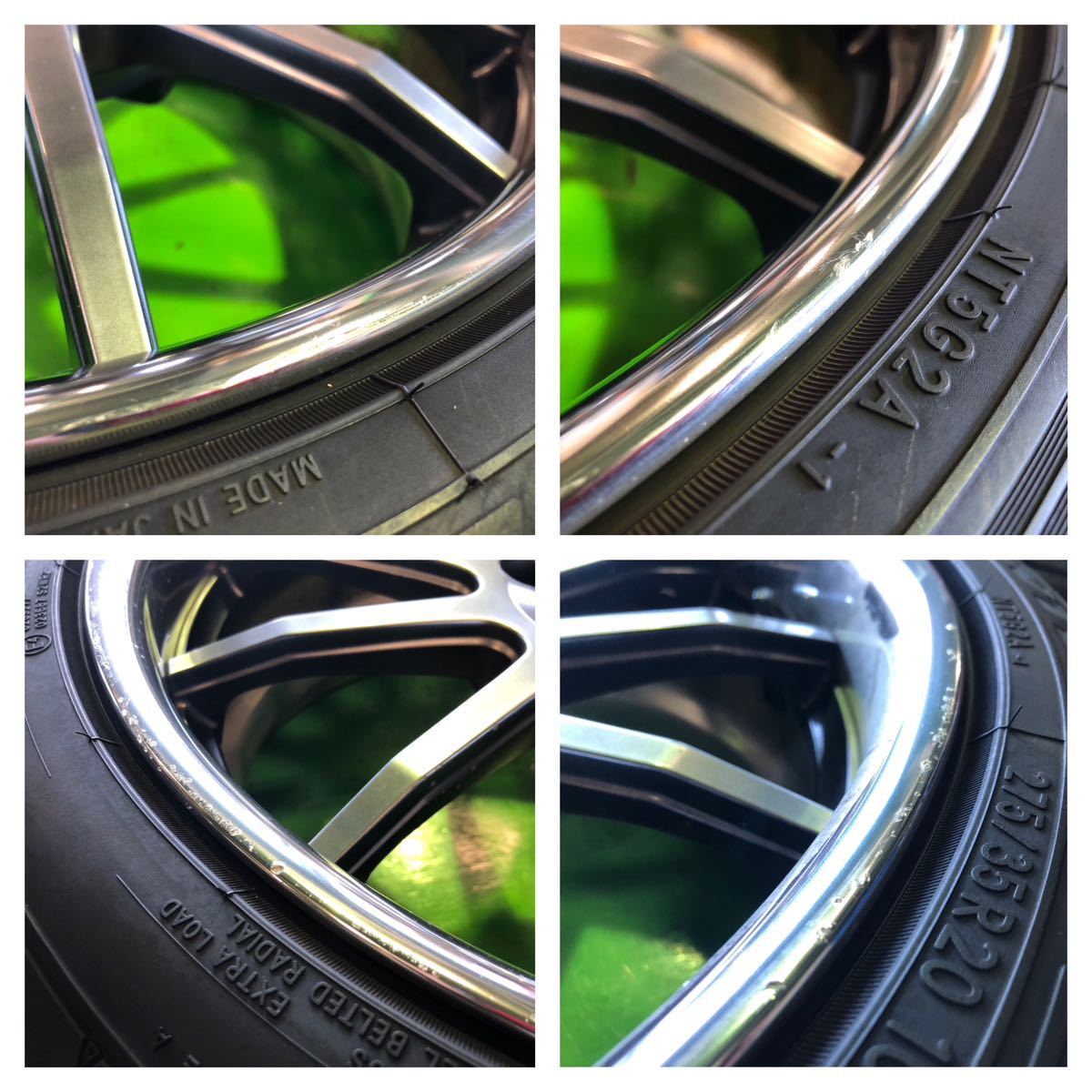 NT146 TANABE タナベ EXECUTOR SSR エグゼキュター EX04 ホイール 20×9J +30 20×10J +38 PCD 120 タイヤ 245/40R20 275 ...