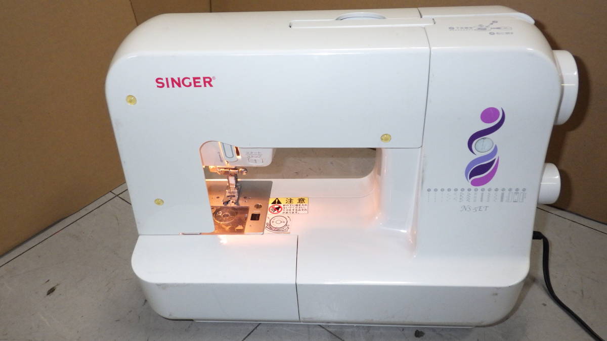 SINGER シンガー 電子制御ミシン ミシン NS-5ET(本体)｜売買されたオークション情報、yahooの商品情報をアーカイブ公開 ...