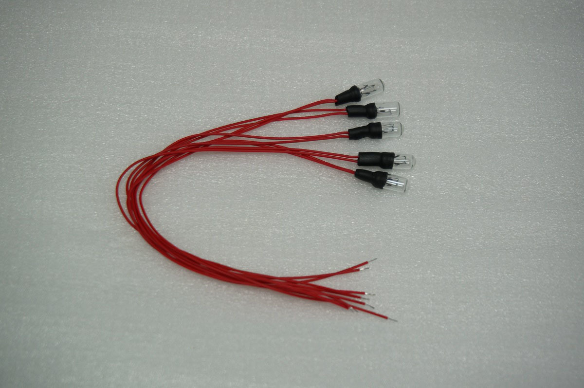 ムギ球 24V 50mA 1.2W 直径5mm 5個セット リード線付 むぎ球 麦球 電球 フィラメントランプ(その他)｜売買された ...