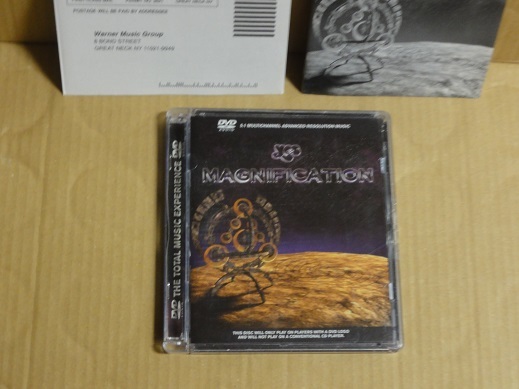 DVD AUDIO イエス マグニフィケイション YES MAGNIFICATION 96kHz/24bit 5.1chサラウンド プログレ ...