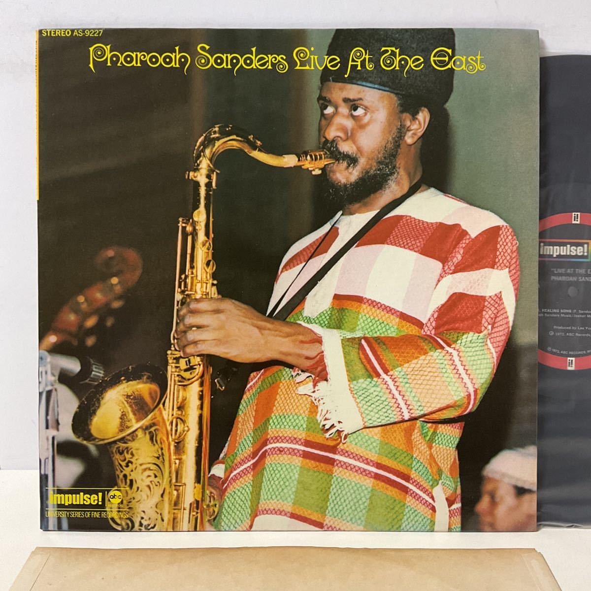 US ORIGINAL / PHAROAH SANDERS / LIVE AT THE EAST / LP レコード / AS-9227 ...