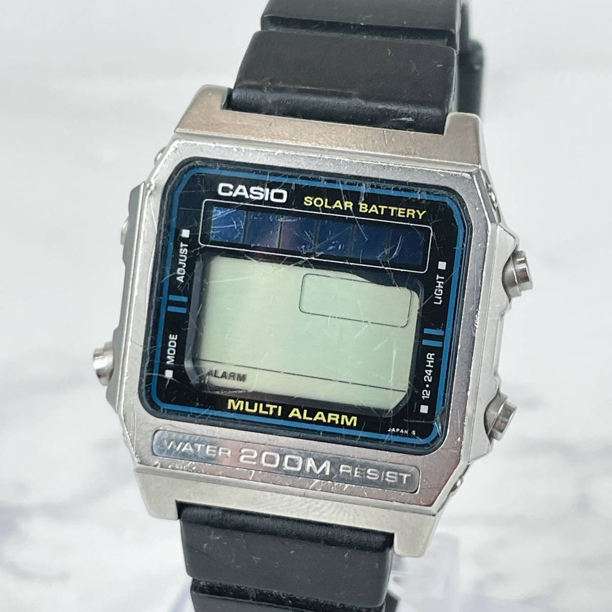 1円スタート CASIO カシオ DW-2000 マルチアラーム MULTI ALARM SOLOR BATTERY 242 メンズ腕時計 ...