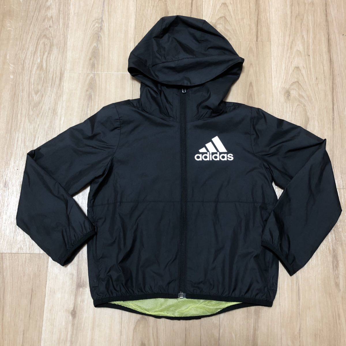 Adidas アディダス ナイロンジャケット キッズ 110(110（105～114cm）)｜売買されたオークション情報、yahooの商品情報 ...