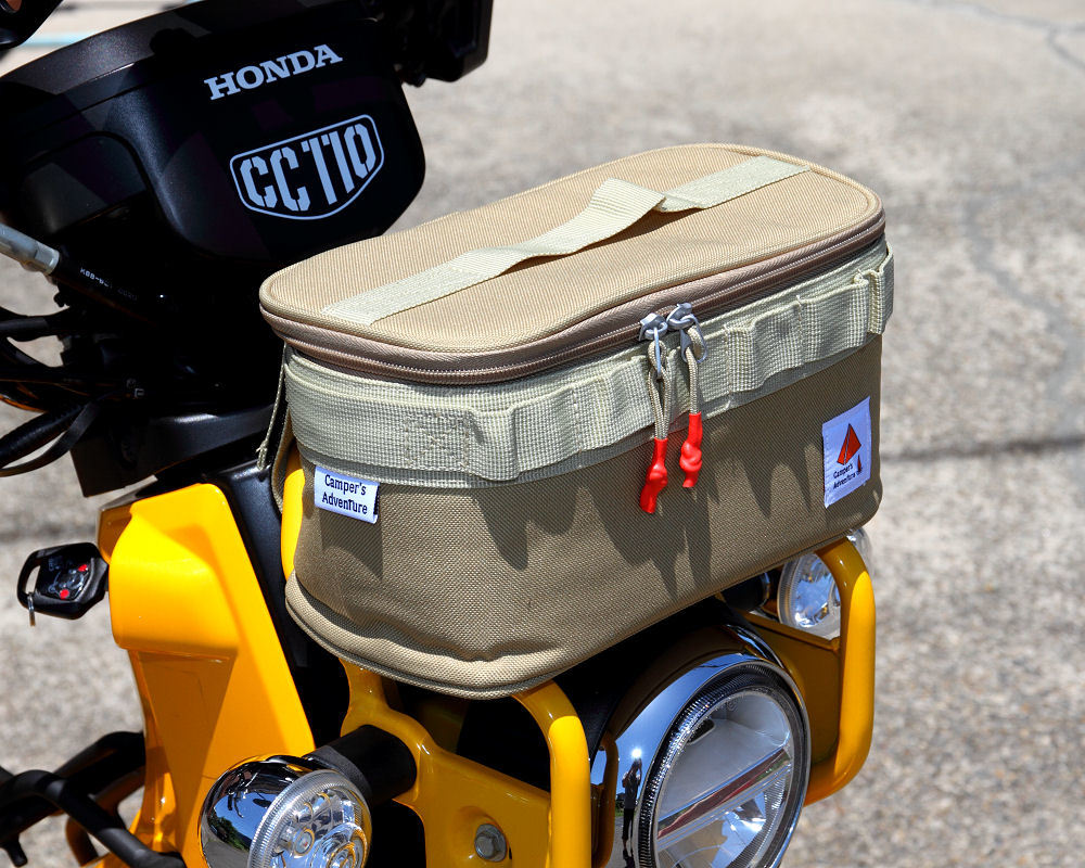 ホンダ クロスカブ 110 50 フロントバッグ JA45 JA60 AA06 ツール 小物入れ ライトステー(サドルバッグ、サイドバッグ)｜売買されたオークション情報、yahooの商品情報を ...