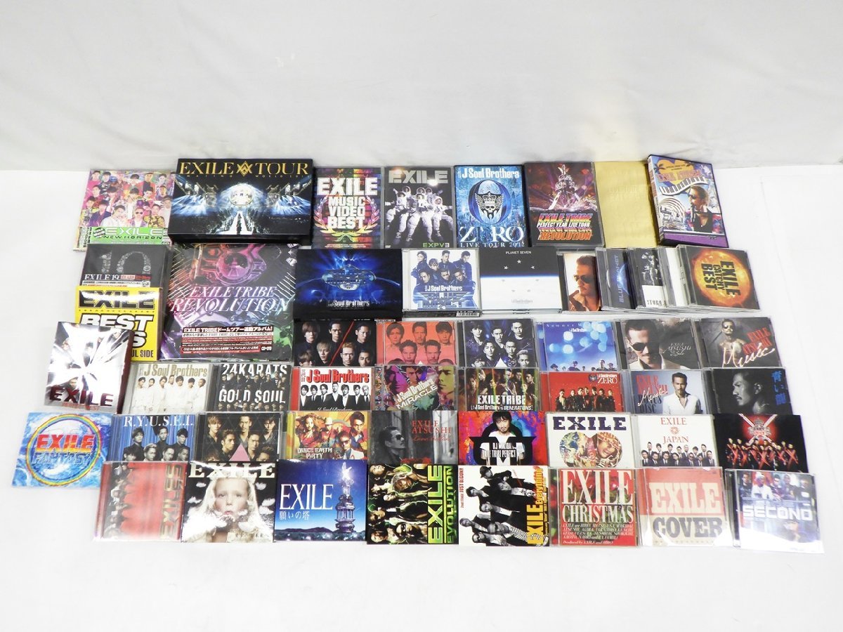 120 EXILE 3代目 J soul brothers 他 CD DVD Blu-ray 大量 まとめ セット(EXILE)｜売買された ...