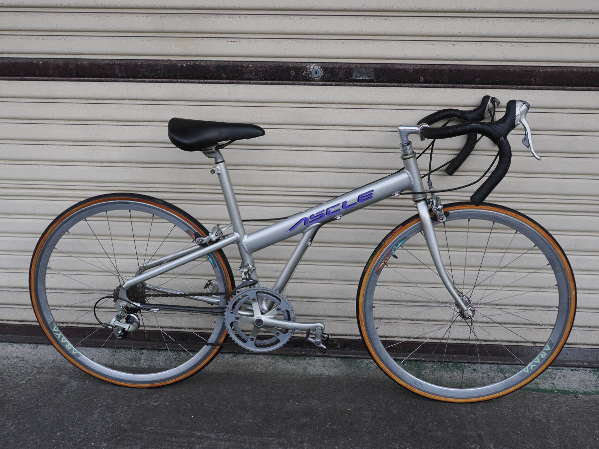 Q ASCLE ミキスト ロードバイク 460mm シマノ105仕様 ARAYA Super Aero 実走車(460mm～)｜売買された ...