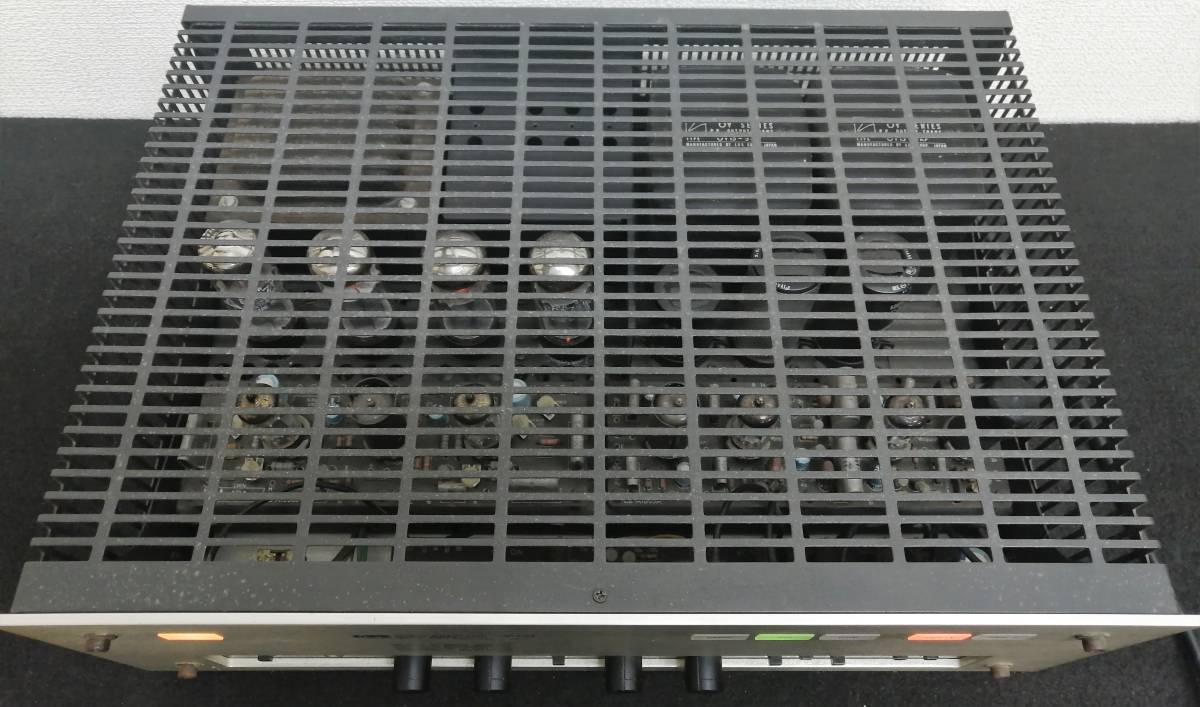 X44 通電可能 ジャンク品 LUXKIT 真空管プリメインアンプ A1033 回路図付き / ラックスキット STEREO ...