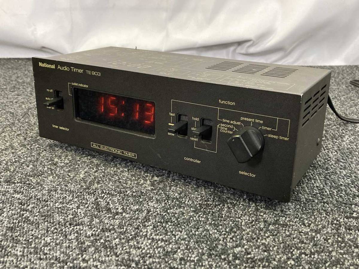 通電確認済み National ナショナル Audio Timer TE903 オーディオタイマー レトロ 動作未確認(その他)｜売買された ...