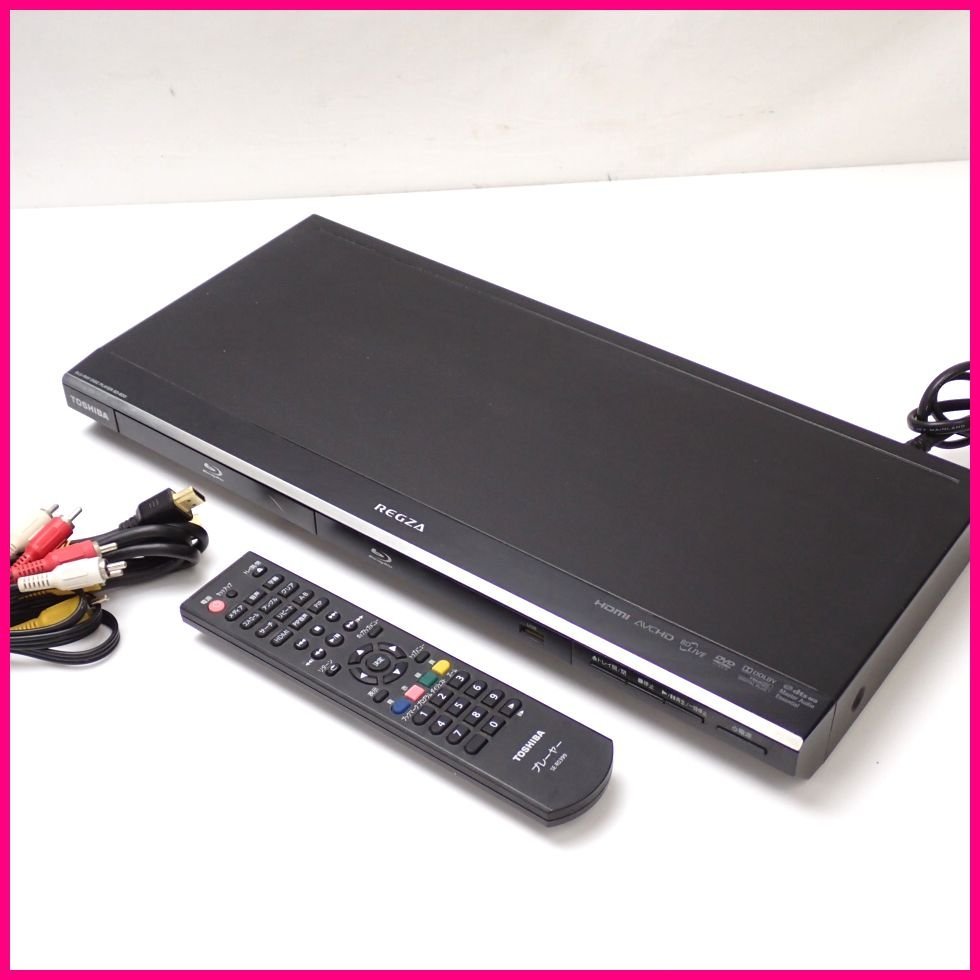 TOSHIBA/東芝 REGZA ブルーレイディスクプレーヤー SD-BD3/2011年製/リモコン付き/BD/Blu-ray&0000002651(東芝)｜売買されたオークション情報 ...