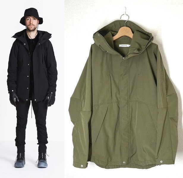 定価6.5万円 nonnative ノンネイティブ HIKER HOODED JACKET T/C WEATHER フーデッドジャケット 1 カーキ フード(ジャケット、上着)｜売買された ...