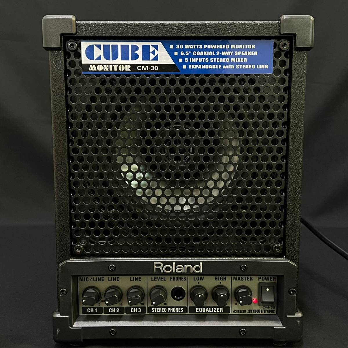 BHg107R 80 Roland CM-30 Cube Monitor ローランド キューブモニター モニターアンプ スタジオモニター 小型 ...