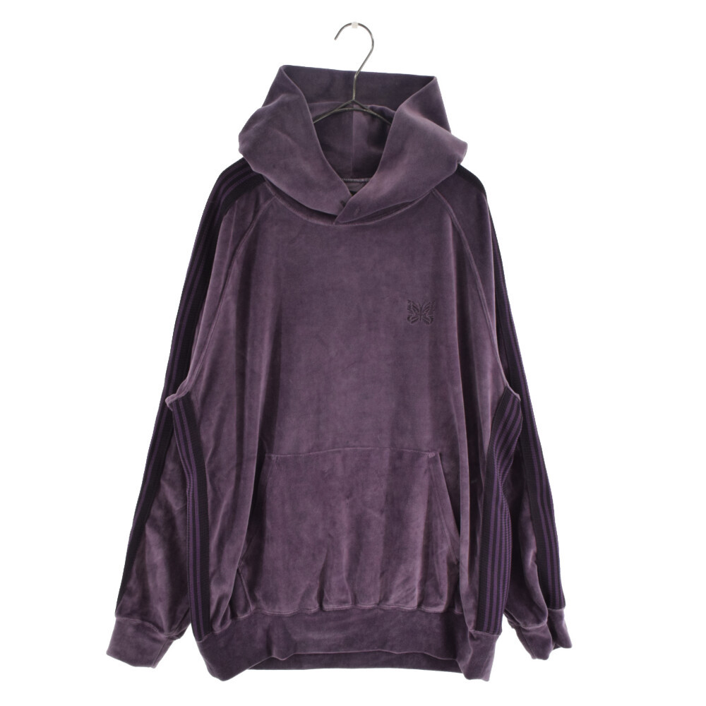 Needles ニードルス 22SS Track Hoody C/Pe Velour ベロア トラック フーディ パーカー パープル LQ235(Mサイズ)｜売買されたオークション情報 ...