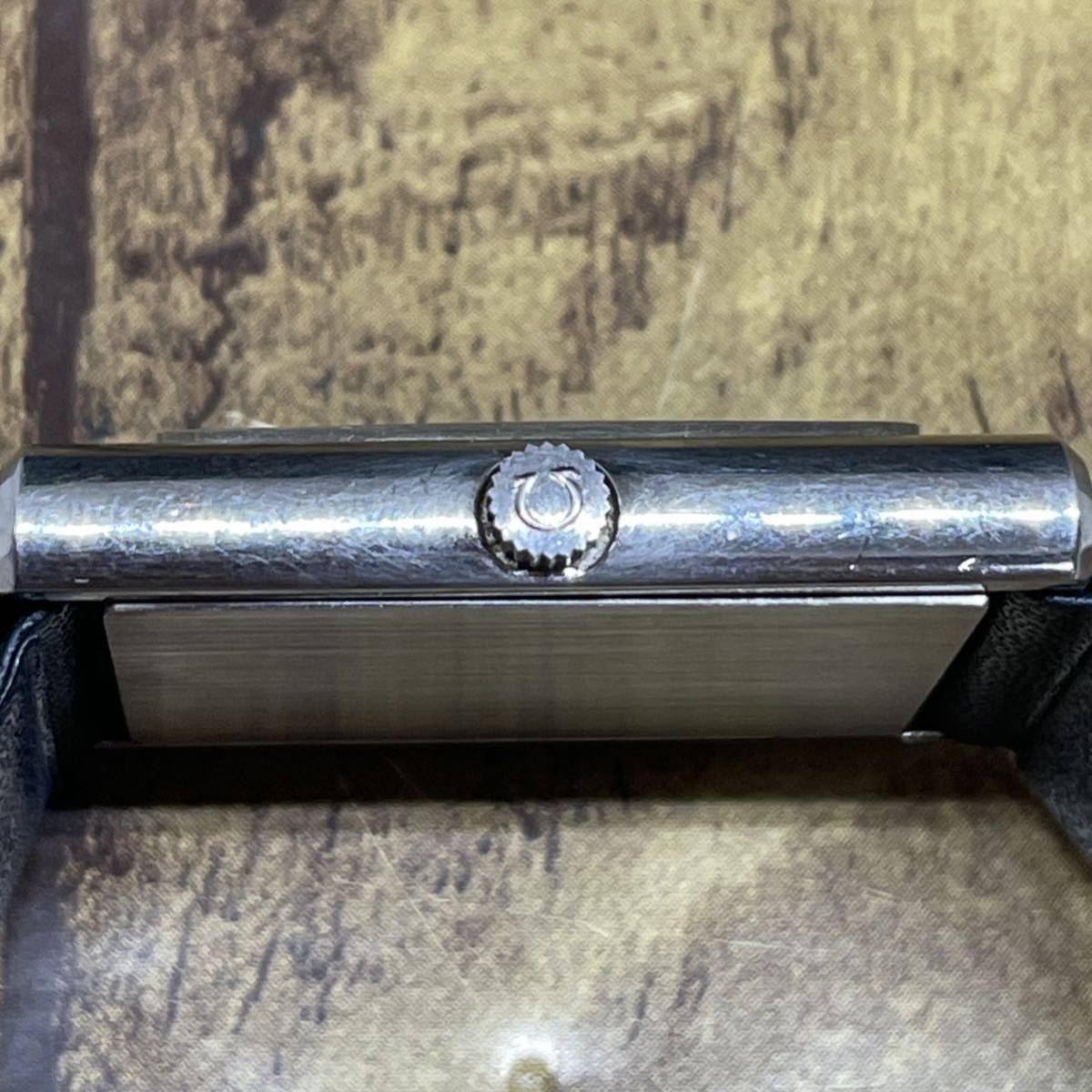 良品 稼働 オメガ OMEGA Deville TANK デビル タンク 腕時計 シルバー 手巻き メンズ レディース cl23(デビル ...